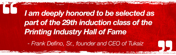 I am deeply honored to be selected as part of the 29th induction class ...